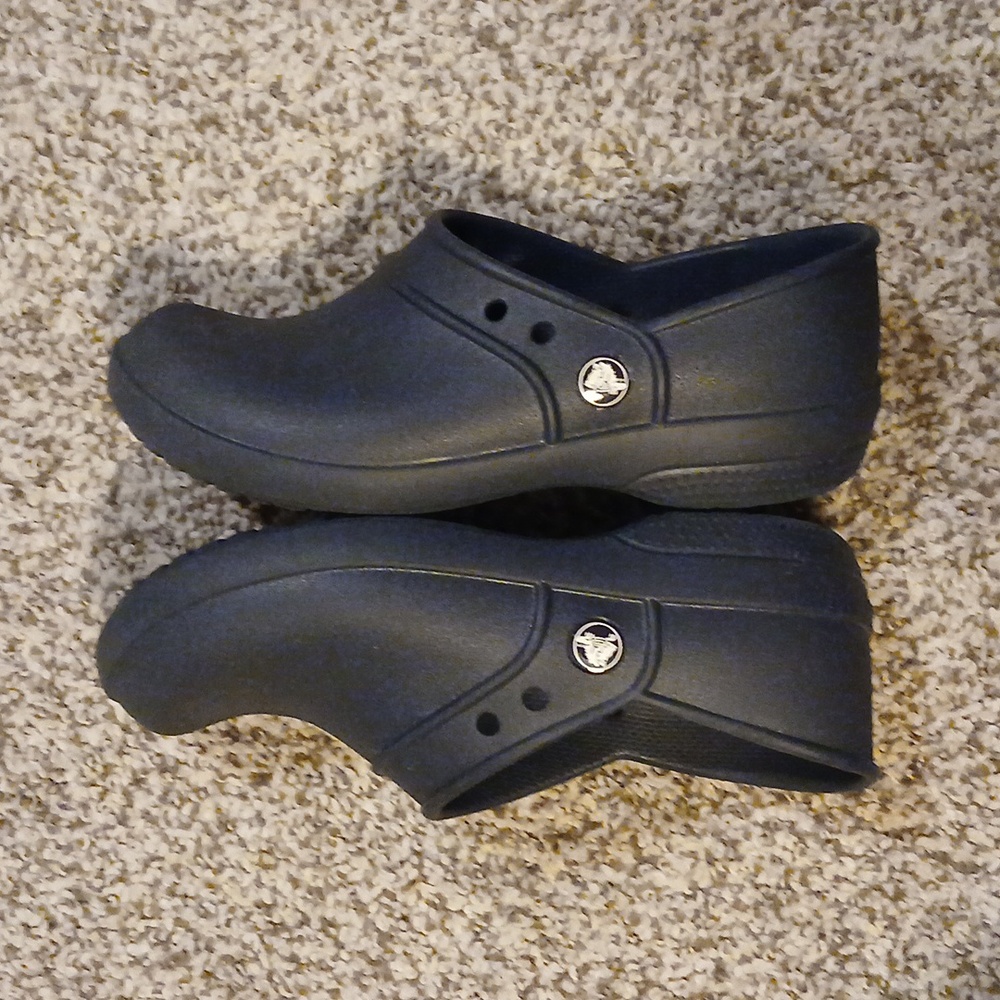 Crocs Womens Work Safety Clogs Slip Resistant - Gem